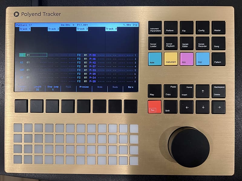 Polyend Tracker 2023 - Gold | Reverb