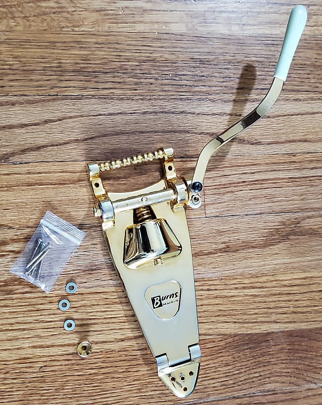 Burns Mark 9 Vibrato Tremolo Tailpiece || Vintage UK bigsby | Reverb