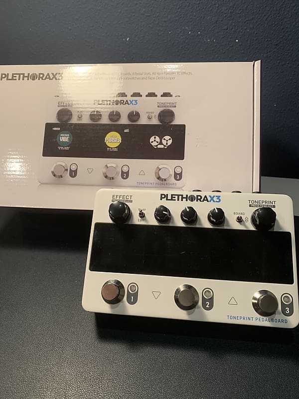 AS NEW: TC Electronic Plethora X3 multi-effects pedal - new | Reverb