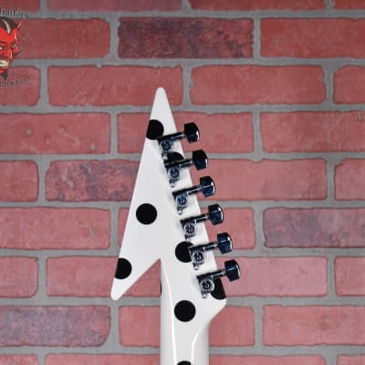 Sandoval Engineering USA Custom Shop Dot V White with Black | Reverb