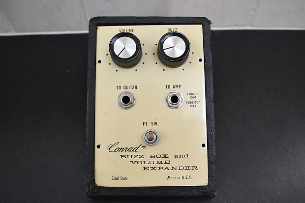Rare Vintage Conrad Buzz Box and Volume Expander | Reverb