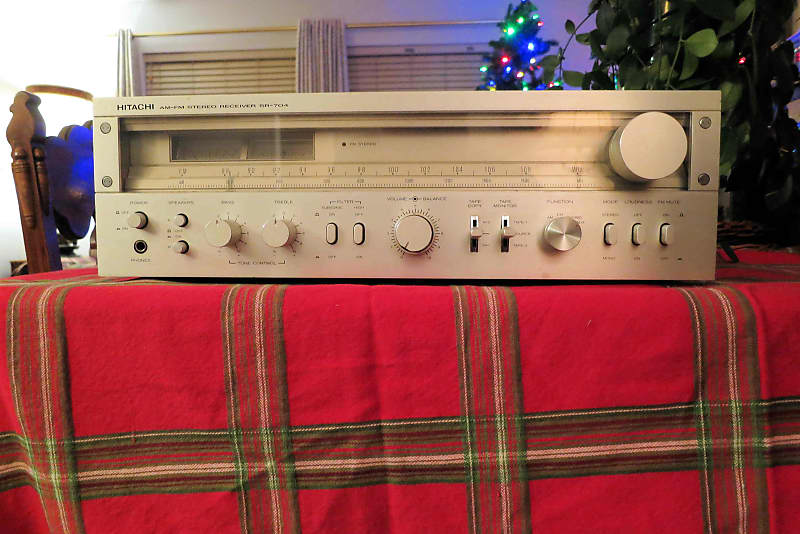 Hitachi SR-704 Vintage Stereo Receiver - Restored! | Reverb