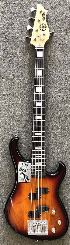 Electra Phoenix 5 String Bass - Sunburst | Reverb