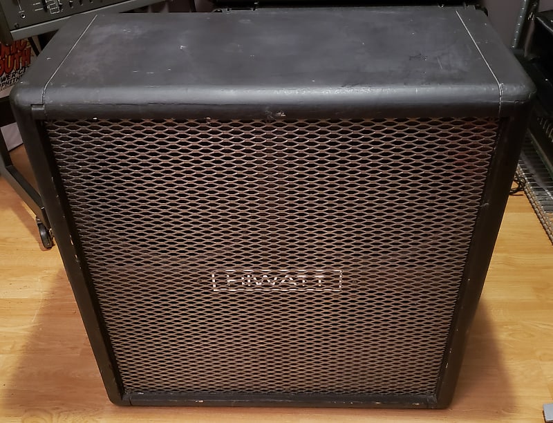 Hiwatt SE4122 Rare Vintage Unloaded 4x12 Guitar Cabinet | Reverb