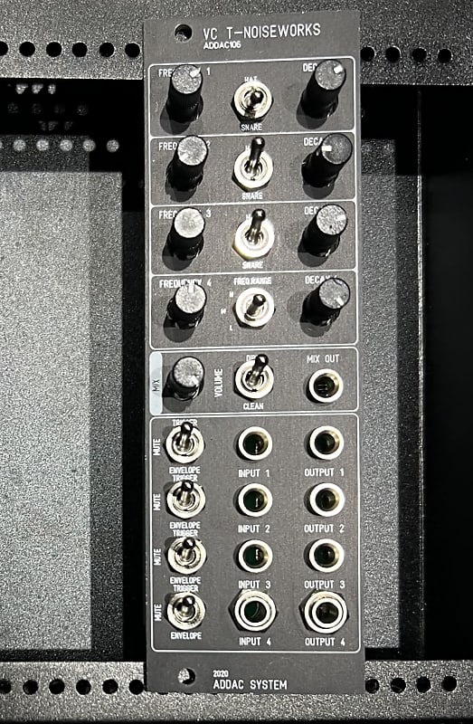 ADDAC System 106 VC-T Noiseworks 2023 - Black | Reverb