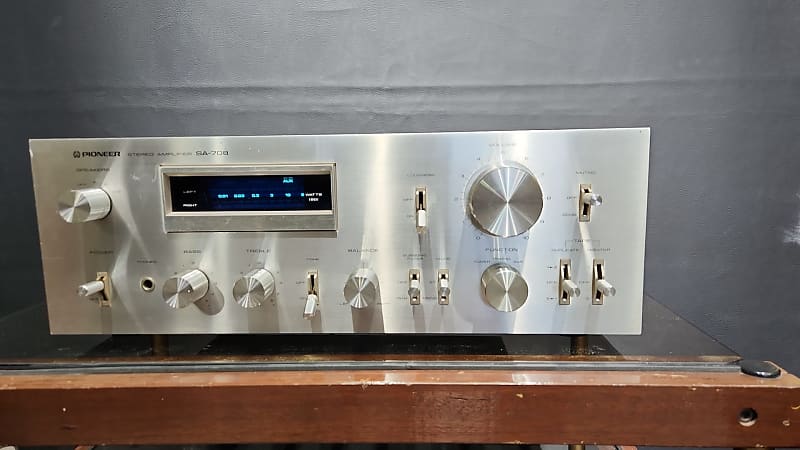 Pioneer SA-708 Stereo Amplifier Top of the Line Operational | Reverb