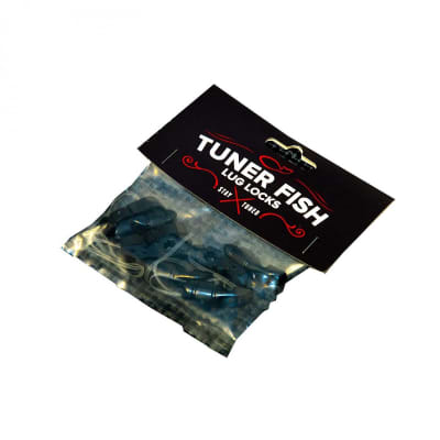 Tuner Fish Lug Locks, Black, 8 Pack | Reverb UK