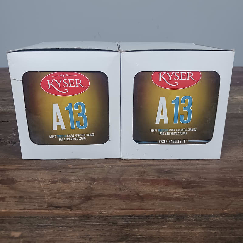 Keyser A13 Acoustic Guitar Strings A13 Two Boxes 24 Packs | Reverb