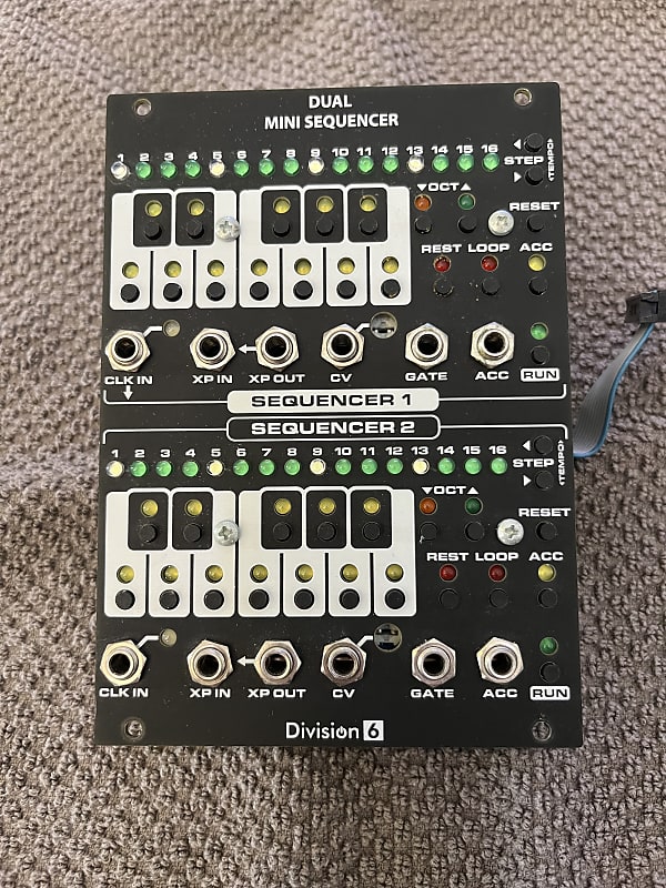 Division 6 Dual mini sequencer | Reverb