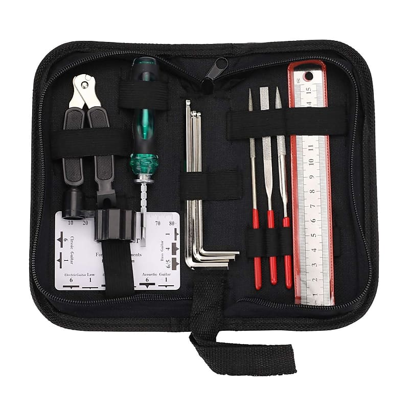 Guitar Repairing Maintenance Tool Kit Includes String | Reverb