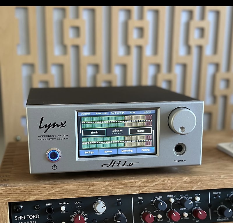 Lynx Hilo Reference A/D D/A Converter System with LT-USB Card | Reverb