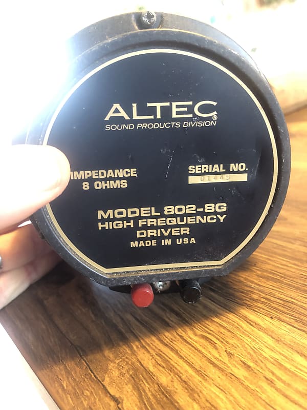 Altec 802 8g | Reverb