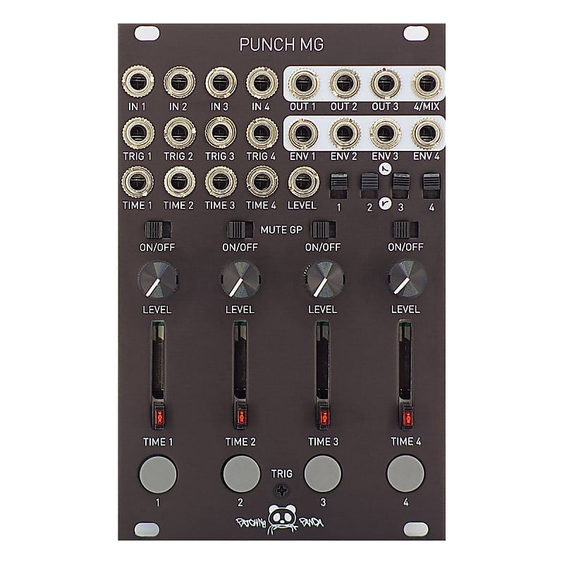 Patching Panda Punch MG Eurorack Mixer & Envelope Module | Reverb UK