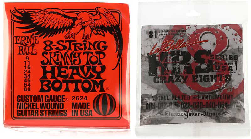 Ernie Ball 2624 Skinny Top Heavy Bottom Slinky Nickel Wound | Reverb