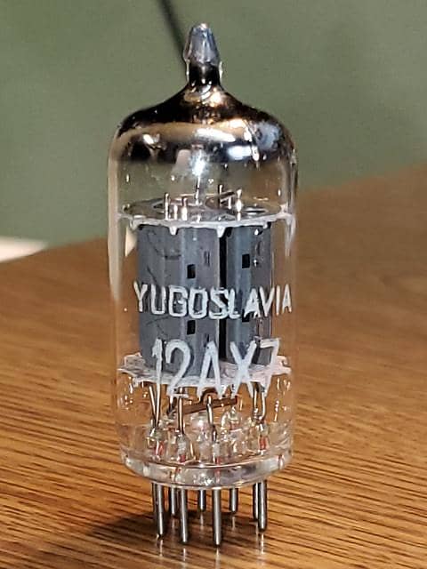 12AX7 Ei 17mm Plates/made with Telefunken Tooling/Tall Plate | Reverb