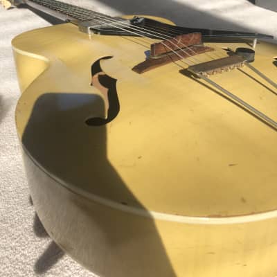 Supro Ranchero Vintage 1950s hollowbody Harmony ValcoNatural | Reverb