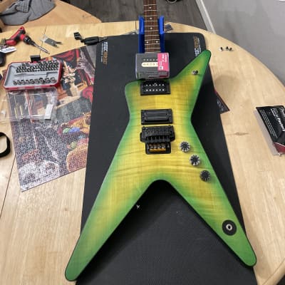 Washburn Dime Dimebag 333 - Slime Green w/Hardcase | Reverb
