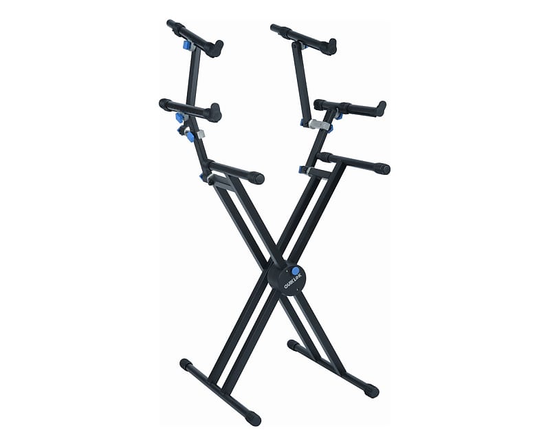 Quik Lok Pro Series Double-Braced Three-Tier X Keyboard Stand | Reverb