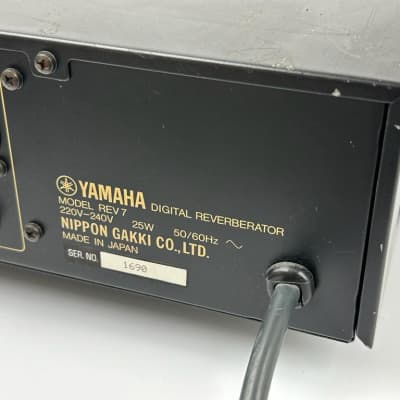 Yamaha Digital Reverborator REV 7 Owned by David Roback of | Reverb
