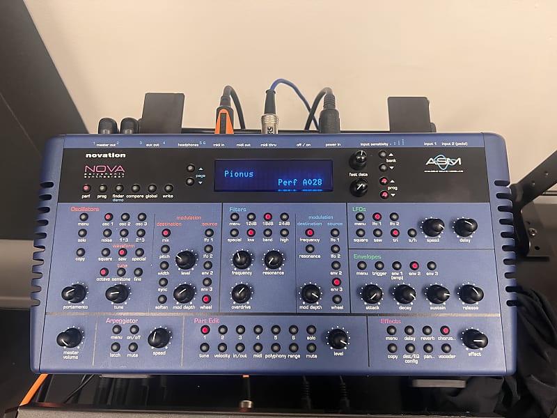 Novation NOVA Polyphonic Desktop Synth Module | Reverb UK