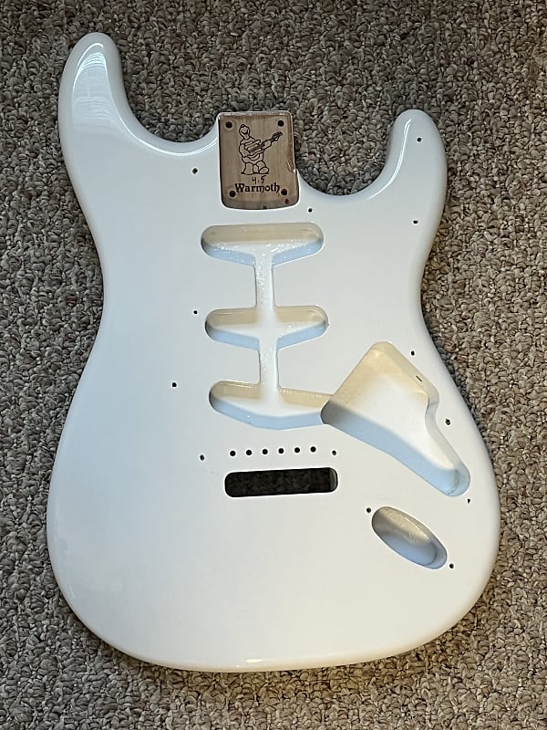 Warmoth Stratocaster Body 2020 - Alpine White | Reverb