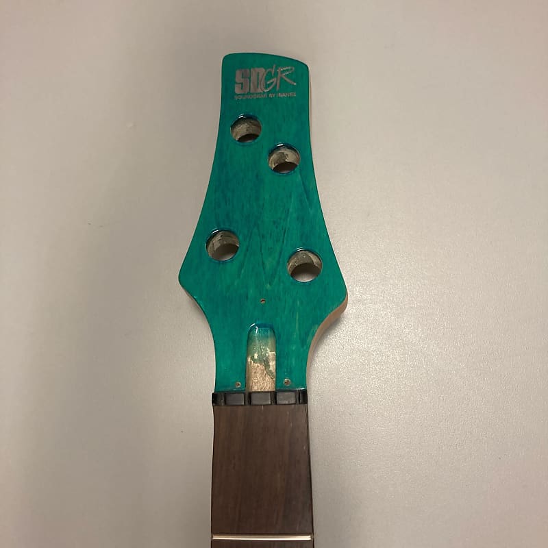 Ibanez SR890- Replacement Bass Neck - Transparent Turquoise - | Reverb