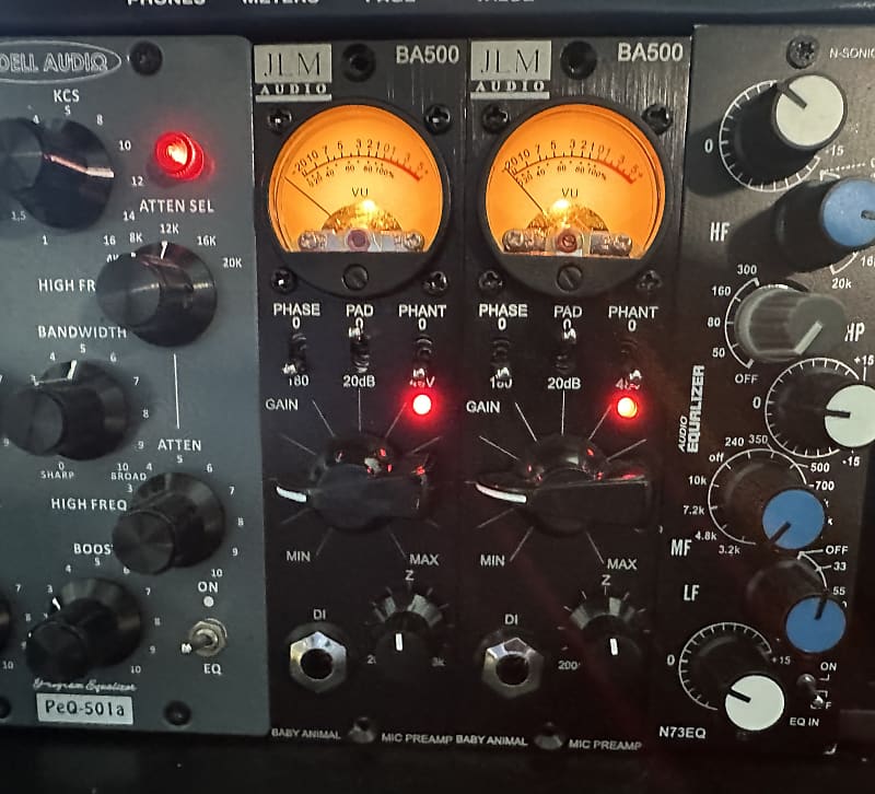 JLM Audio Ba500v2 24v 51x preamp 2520 Api 2503 | Reverb