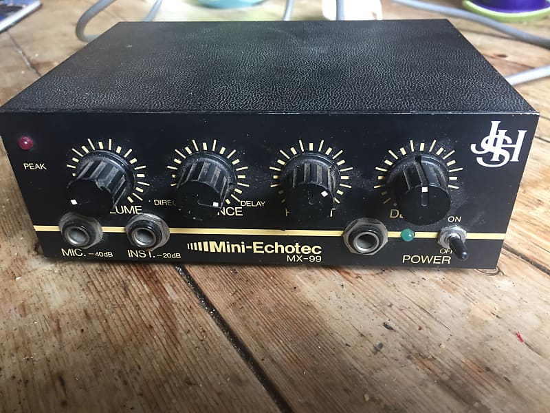 Vintage JHS MX-99 Mini Echotec 1980s analogue delay guitar | Reverb UK