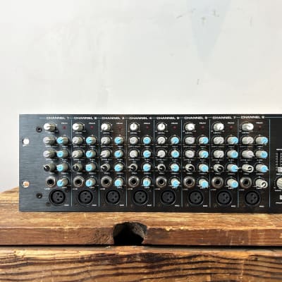Samson S8 Powered Rack Mounted Mixer - Black | Reverb