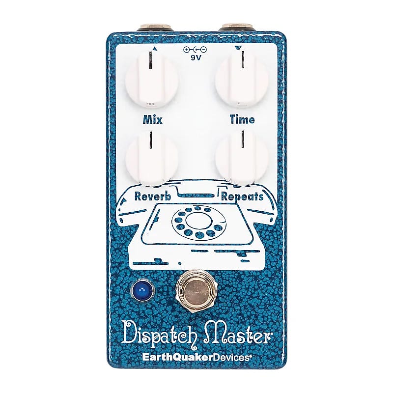 EarthQuaker Devices Dispatch Master V3 - Limited Edition Blue | Reverb