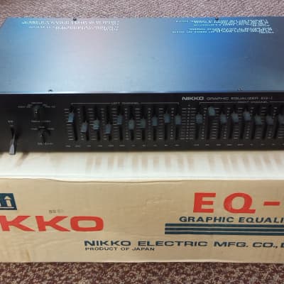 Nikko EQ-I Pro Series Stereo Graphic Equalizer Rack Mount | Reverb