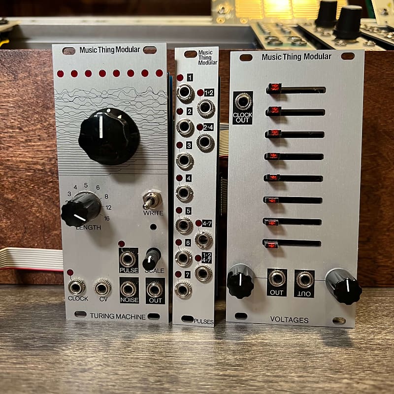 Music Thing Modular Turing Machine MKII + Pulses and Voltages | Reverb