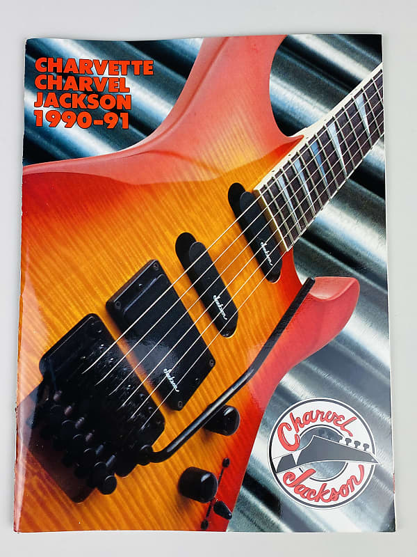 Jackson/Charvel/Charvette Full Color Catalog 1990-'91 | Reverb