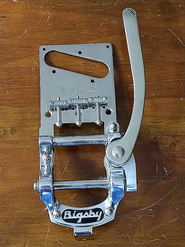 Bigsby Bigsby B5 With V5 teas Vibeamate Recent Chrome And | Reverb