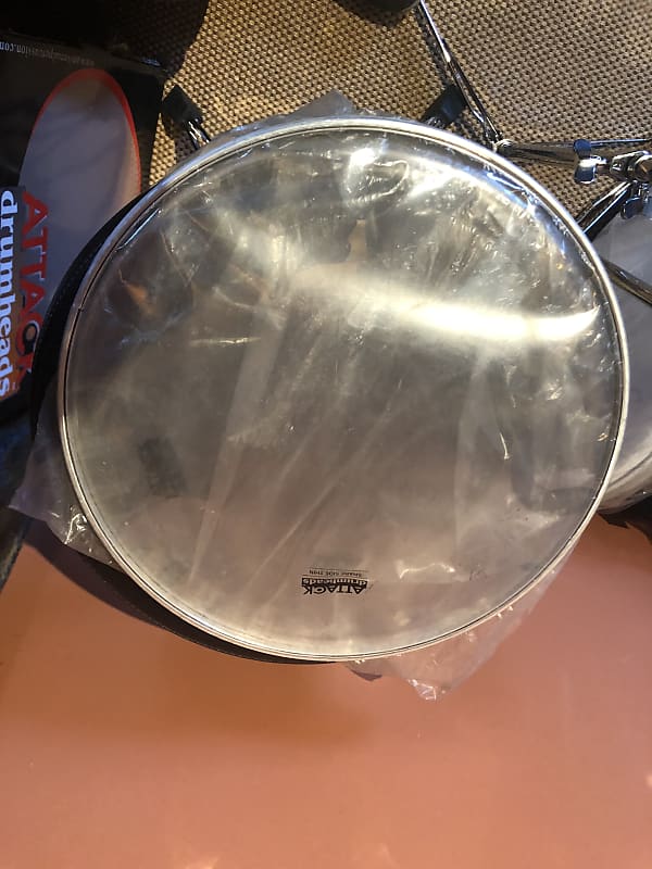 Set of THREE! Attack Attack 12” thin snare side Drum Heads | Reverb