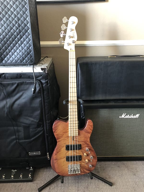 Daugherty U.S.A. Custom Short Scale Tele Bass | Reverb