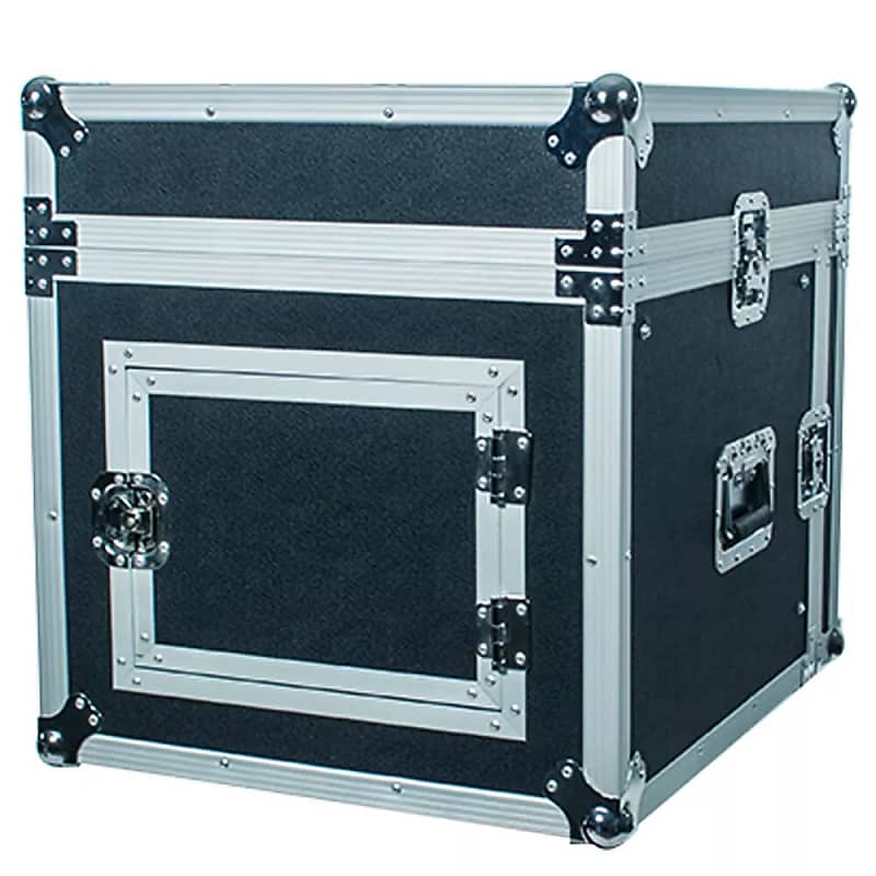 8 Space Rack Case with Slant Mixer Top PD DJ | Reverb