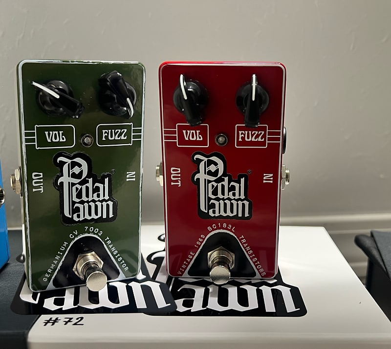 Pedal Pawn BC183 and CV7003 fuzz | Reverb