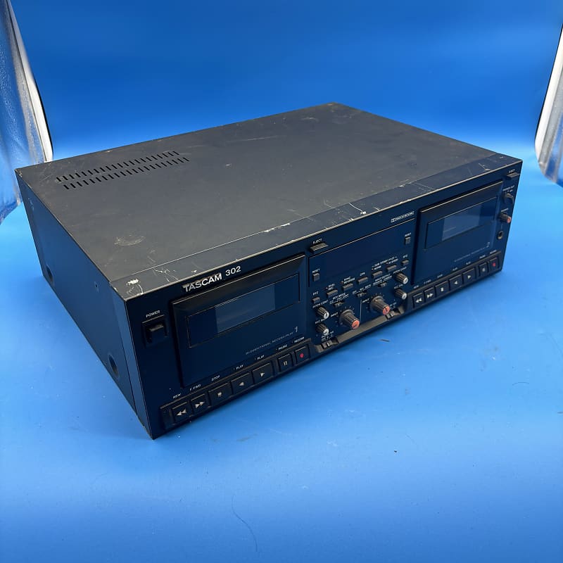 Tascam 302 Dual Cassette Deck | Reverb
