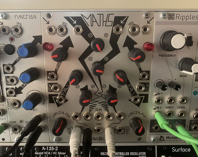 Make Noise Maths V1 Original Lightning Bolt Version Reverb Uk