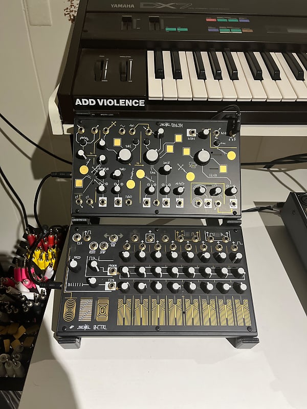 Make Noise Strega, 0-Ctrl, and 3DWaves Stand | Reverb