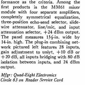 Classic 1971 Quad Eight 2082 Recording Console API Neve | Reverb