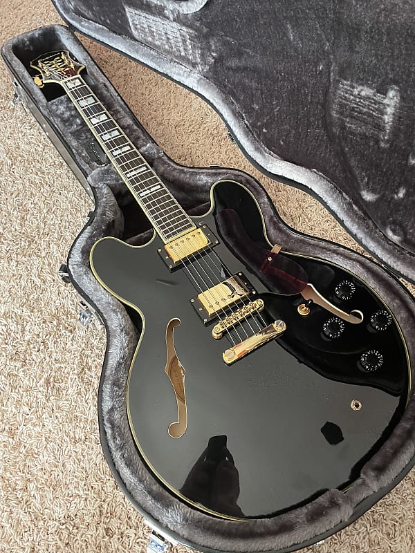 Epiphone Sheraton II Pro Early 2000s - Ebony | Reverb