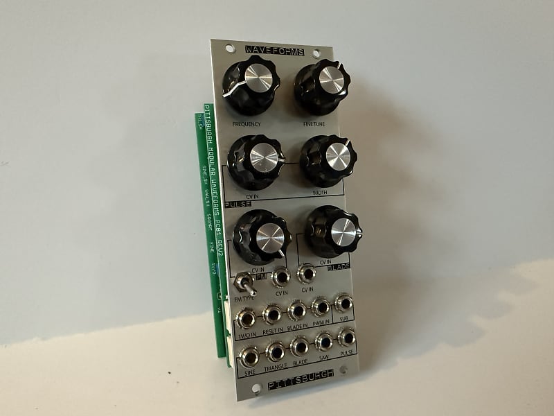 Pittsburgh Modular Waveforms Oscillator Module 2010s - Silver | Reverb
