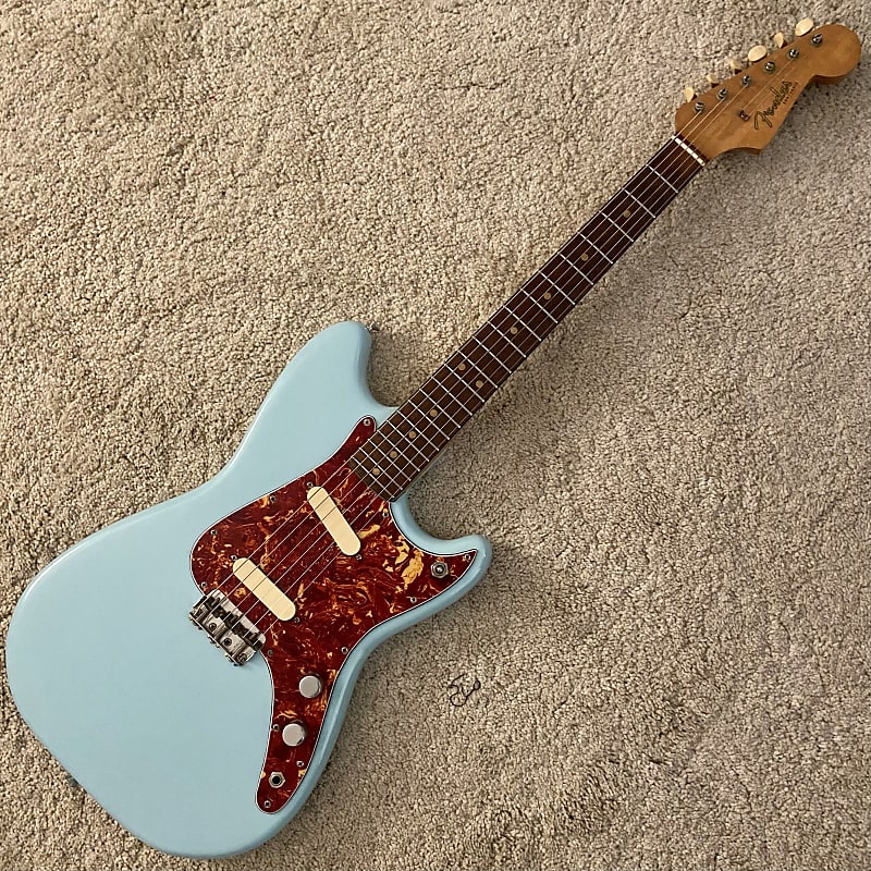 Fender Duo Sonic 1963 - Daphne Blue (refin) | Reverb