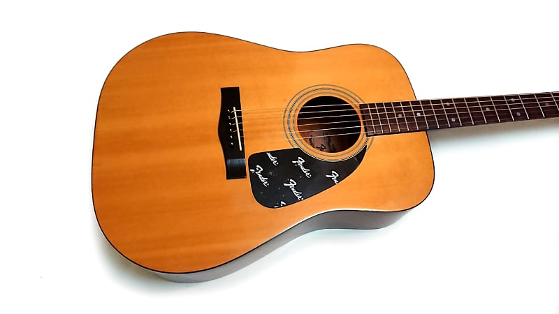 Fender Gemini II Acoustic Guitar 1983 Natural | Reverb