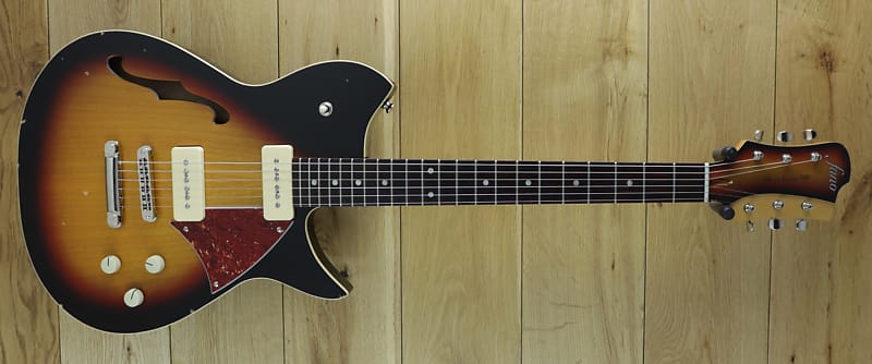 Fano Alt De Facto RB6 Thinline 3 Tone Sunburst ~ Secondhand | Reverb