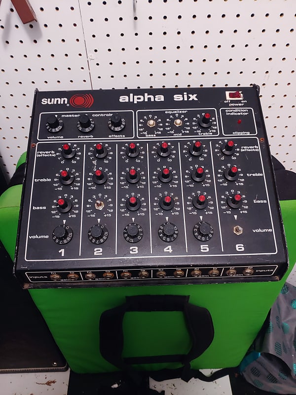Sunn Alpha Six 1980s | Reverb