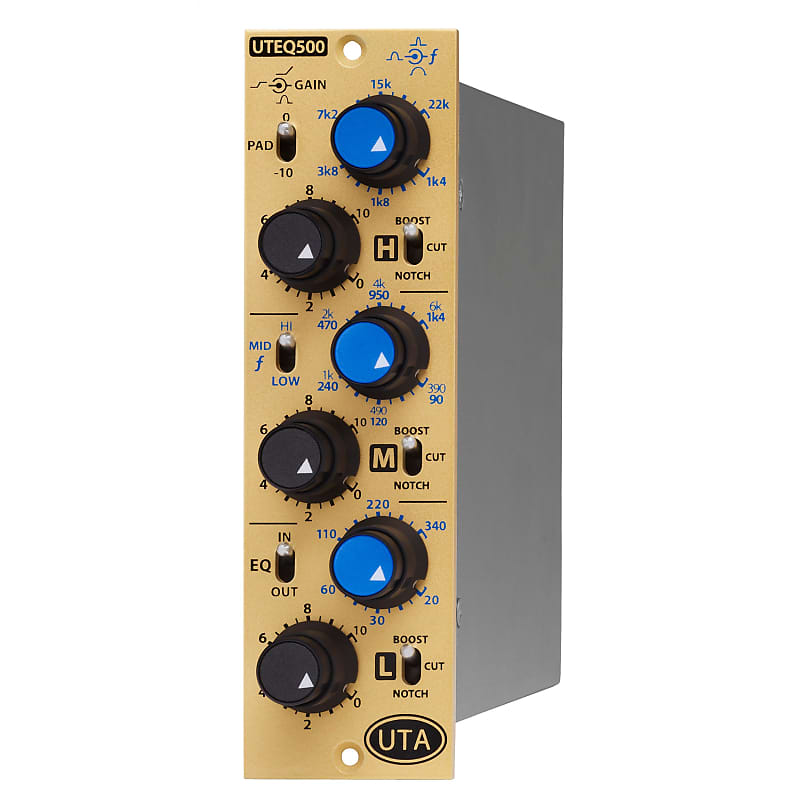 Undertone Audio UTEQ500 Console EQ for 500 Series | Reverb
