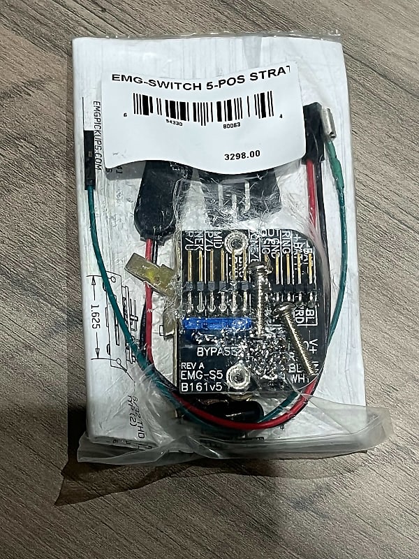 EMG 5-way stratocaster / strat solderless guitar blade | Reverb Canada